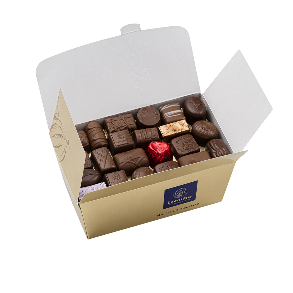 Leonidas Ballotin Chocolat au Lait, 1 kg - Livraison en France - Leonidas