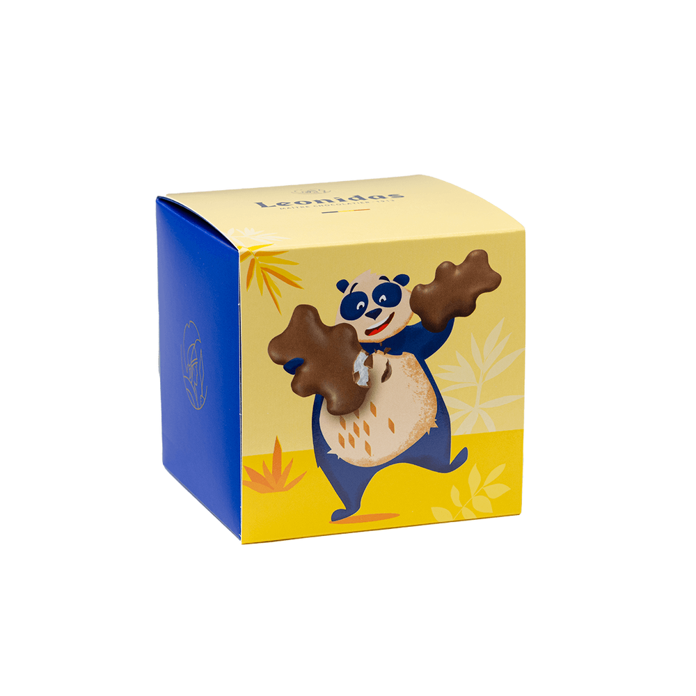 Leonidas Panda Cube Box Kids Marshmallow Bears Milk, 240 g - Delivery ...
